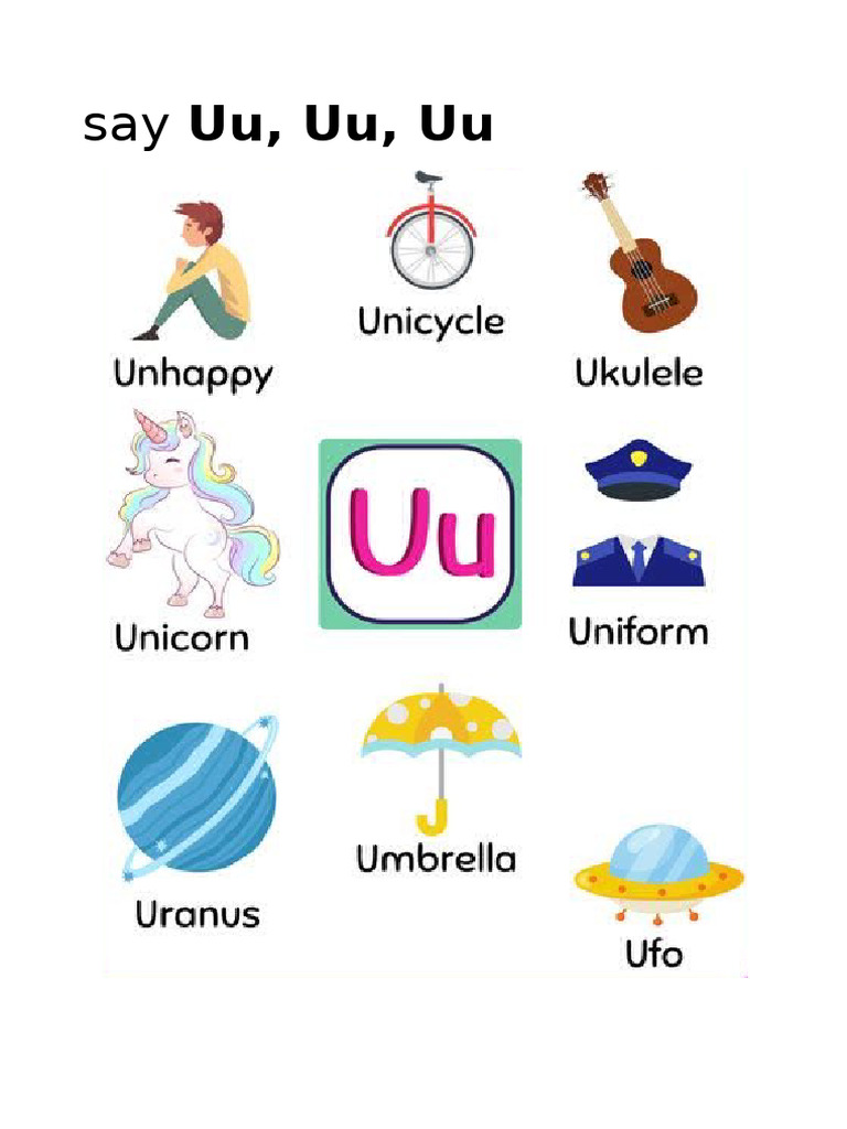 06 Phonics - Short U Sound | PDF