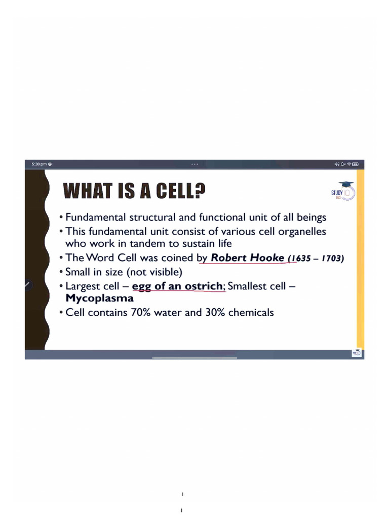 CELL (Science and Technology) | PDF