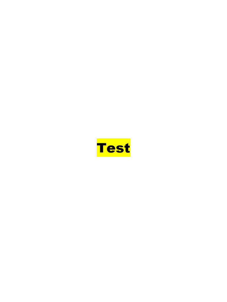 Test PDF | PDF