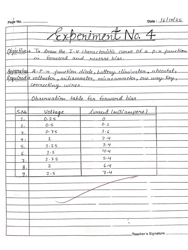 Section - B Experiment 4 | PDF