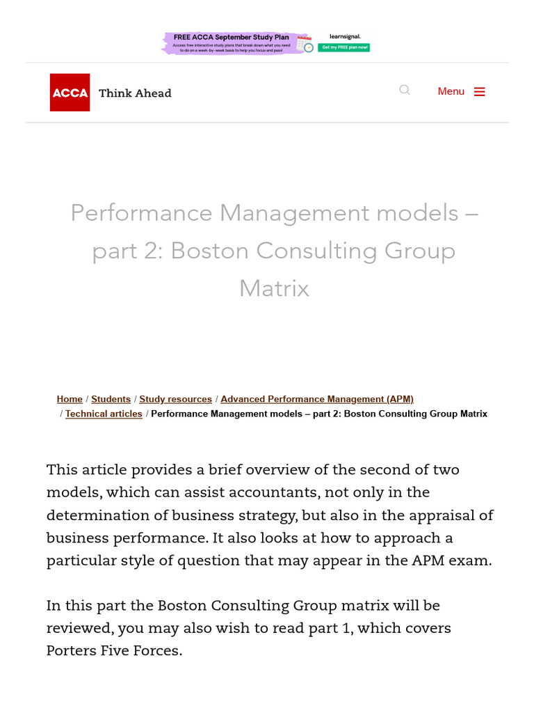 Part 1 - Performance Management Models – Part 2_ Boston Consulting ...
