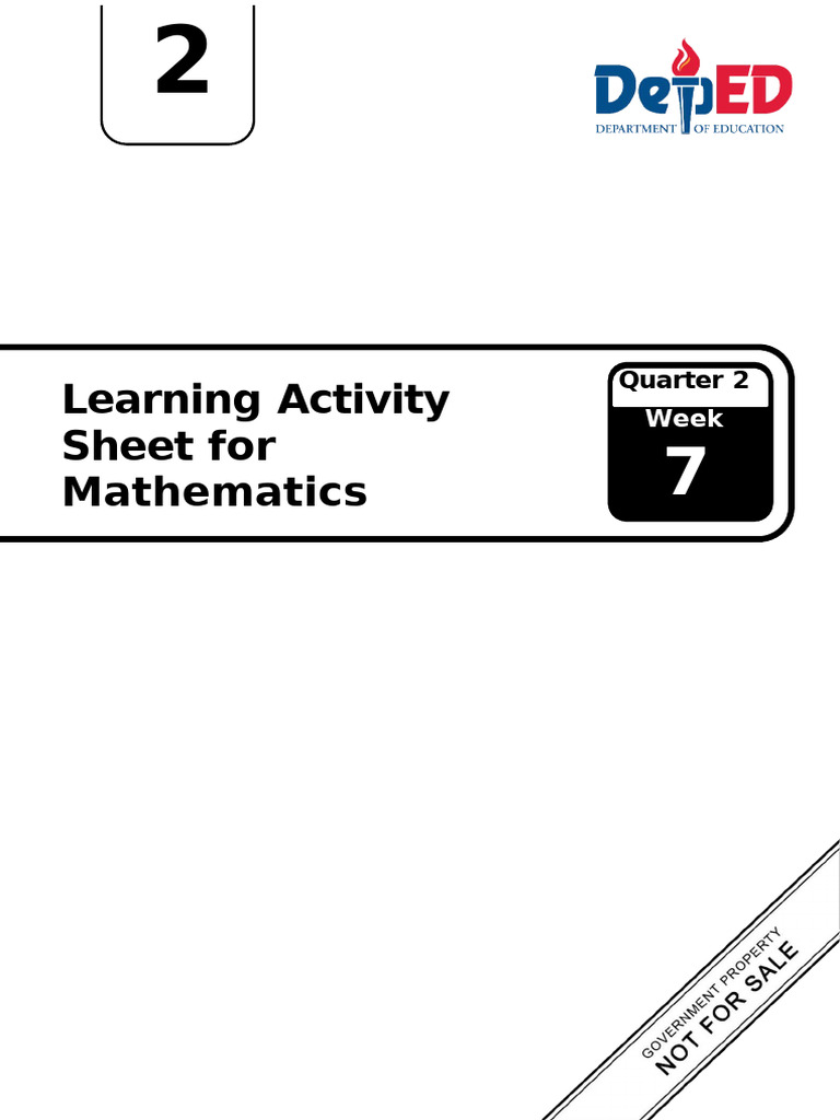 LAS Math 2 Q2 Week 7 v.2 For Sign-Off | PDF | Copyright | Intellectual ...