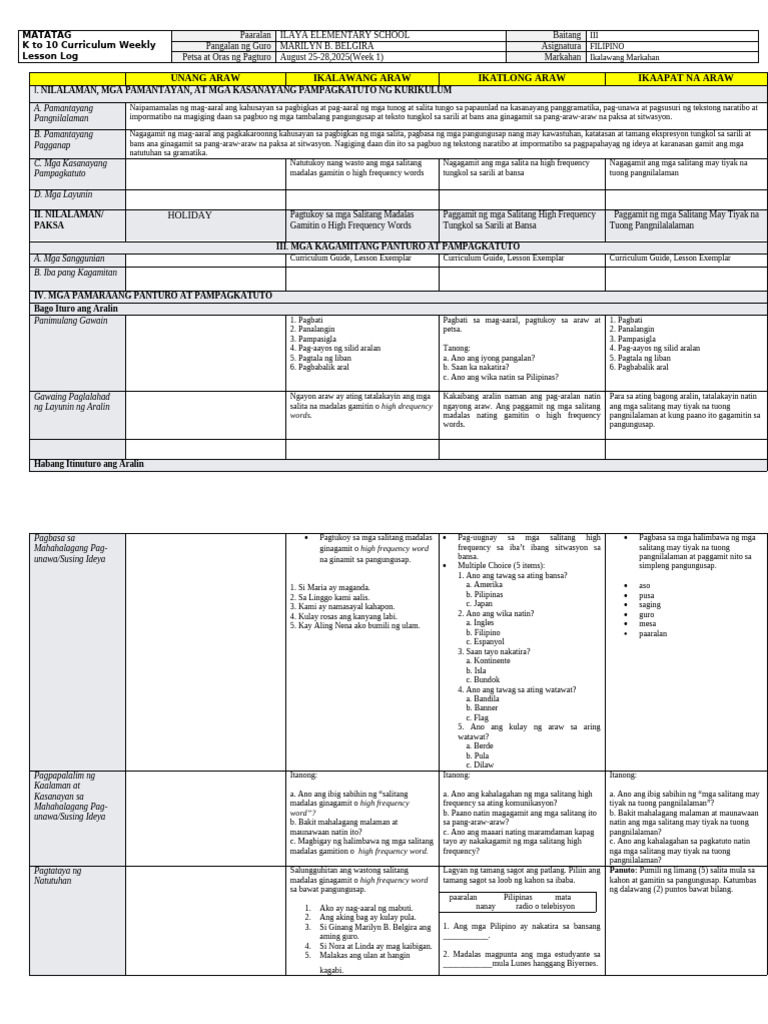 DLL_-_FIL 3 (Q2W1) | PDF