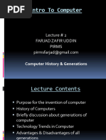 Second Generation Computers (1956-1963) | PDF | Transistor | Computer ...