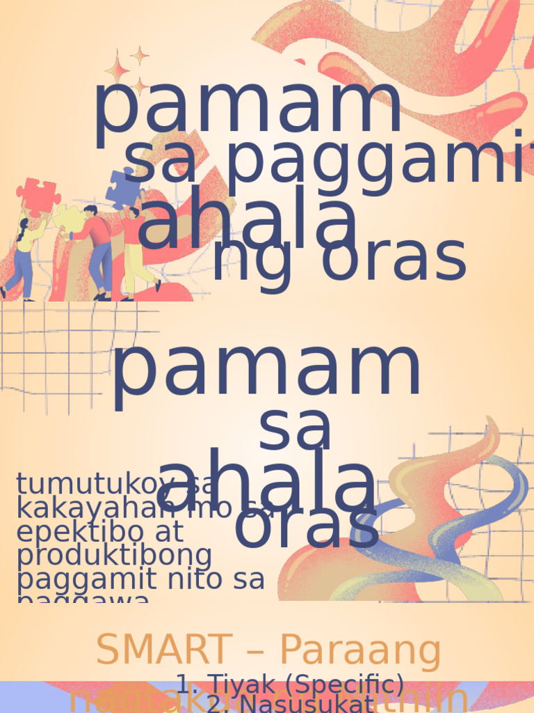 Pamamahala NG Oras Esp 9 | PDF
