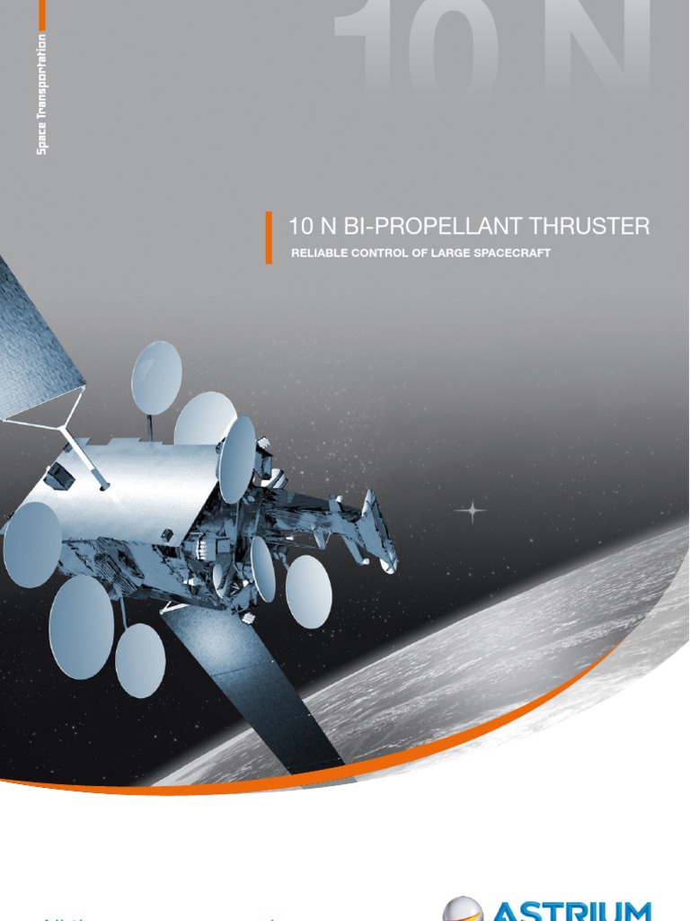 10 N Bi-Propellant Thruster: All The Space You Need | PDF | Rocket ...