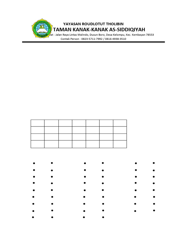 Pengayaan Materi TK: Kognitif Bahasa & Matematika | PDF