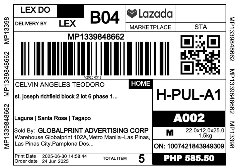 Lazada Celvin | PDF