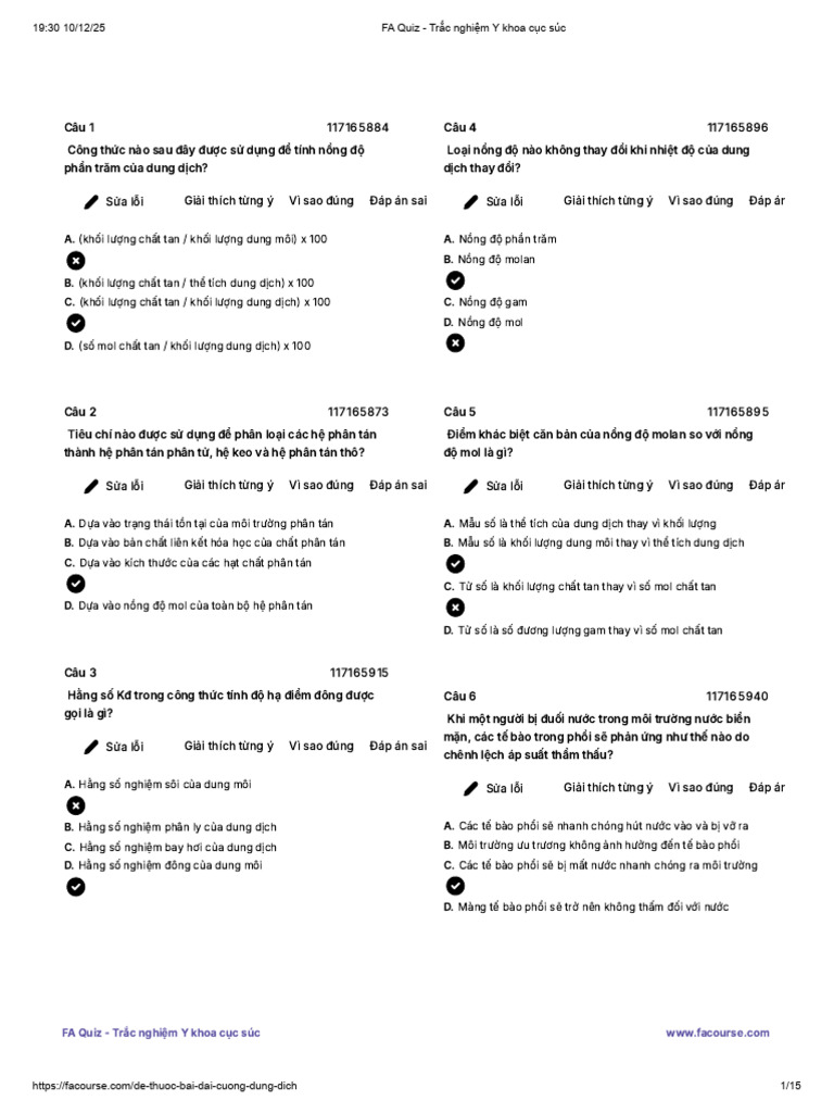 hóa đại cương dung dịch | PDF