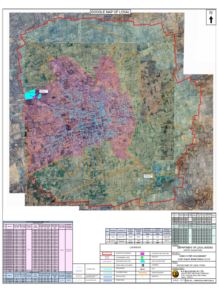 2.google Map of Losal | PDF