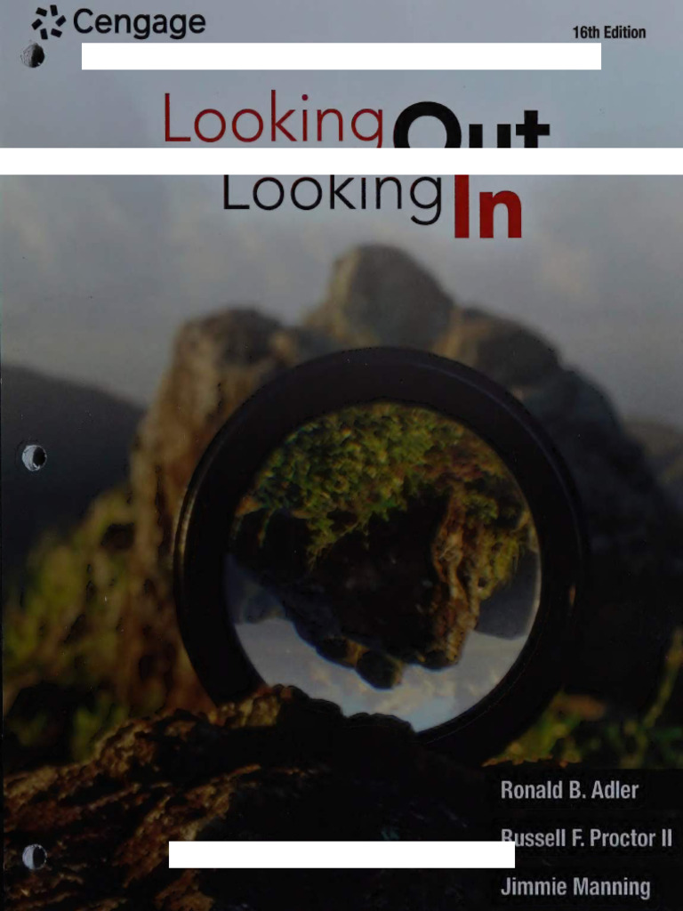 Looking Out, Looking In: 16th Edition Guide | PDF | Interpersonal ...