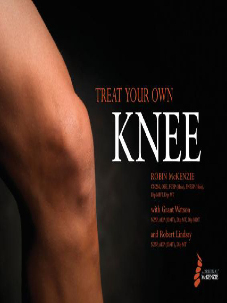 Treat Your Own Knee (Robin McKenzie, Grant Watson, Robert Lindsay) (Z ...