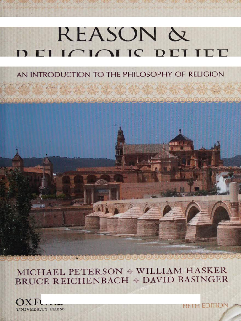 Reason & Religious Belief An Introduction to the Philosophy of Religion ...