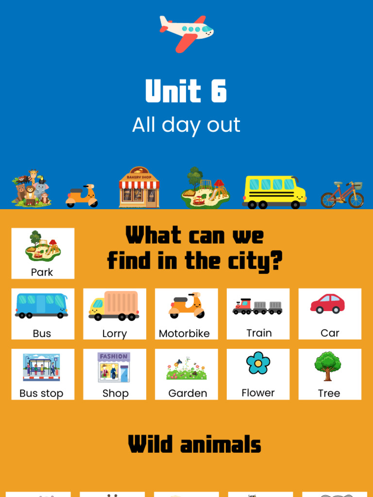 City and Animal Vocabulary Guide | PDF