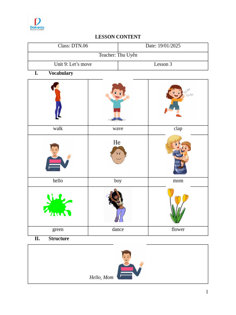 (19.01) Unit 9 Lesson 3 | PDF