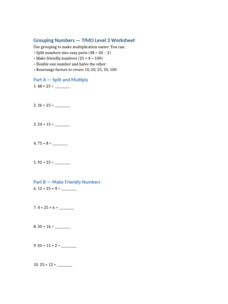 Mastering Multiplication Strategies | PDF