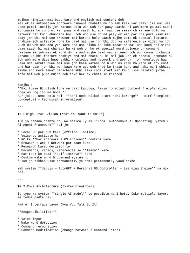 Local AI Automation System Blueprint | PDF | Artificial Intelligence ...
