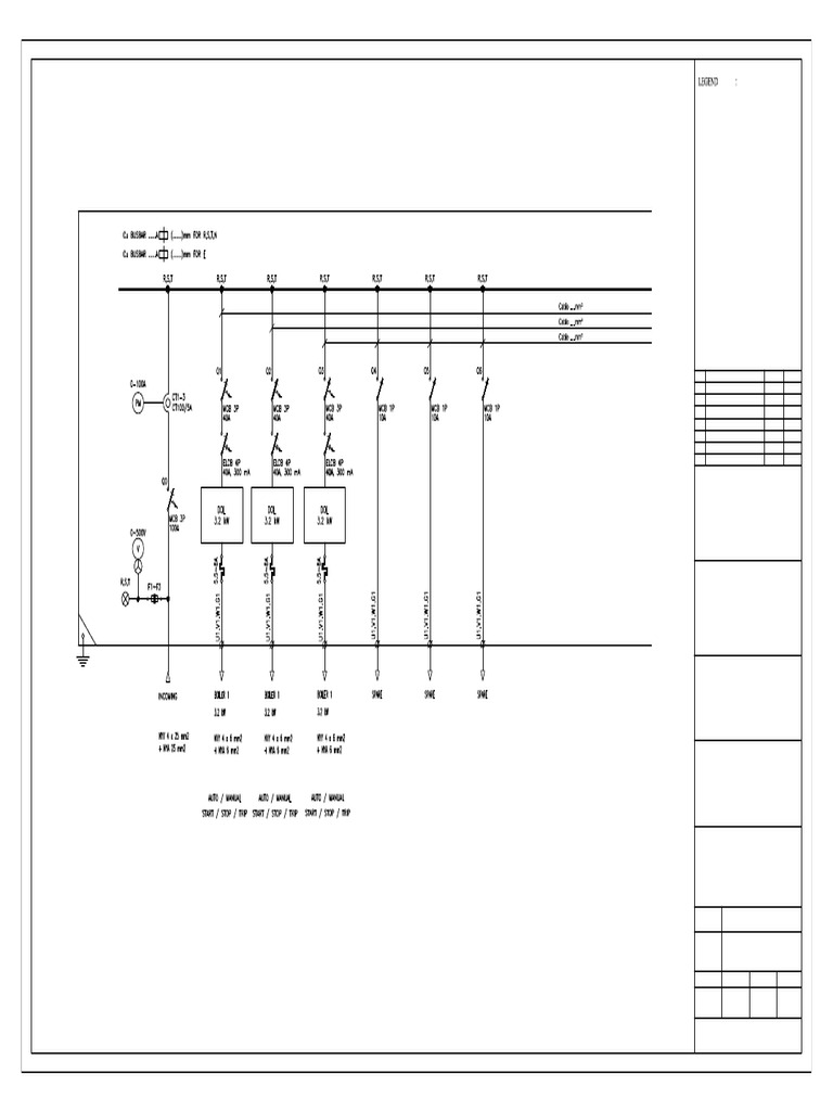 Hyatt Regency Bali Panel Boiler Drawing | PDF