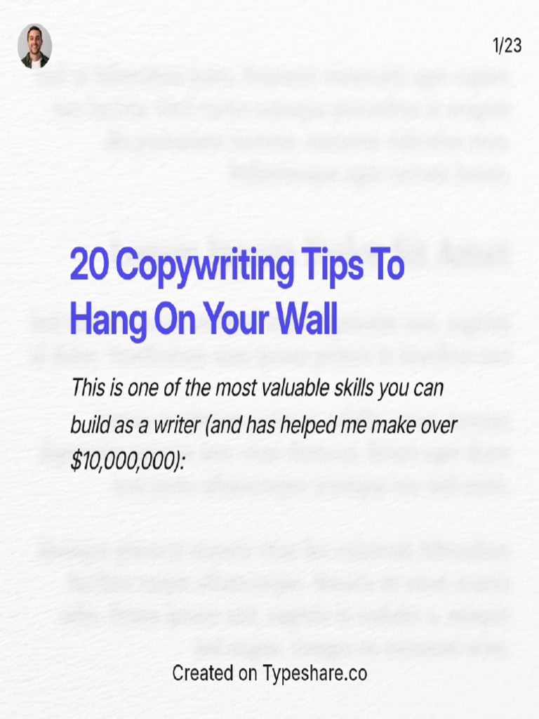 20 Copywriting Tips Every Writer Should Live by 1759438433 | PDF
