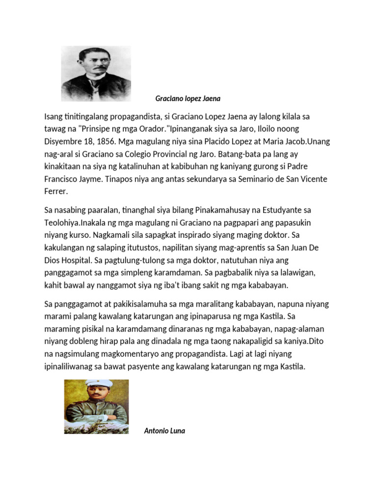 Talambuhay Ng Mga Bayani | PDF