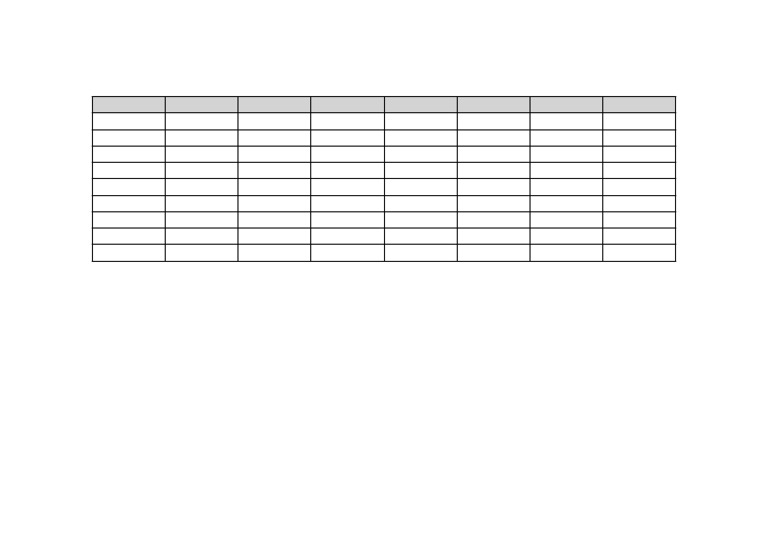Full Visual Weekly Timetable | PDF