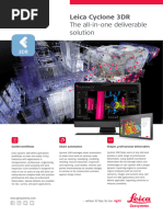 Leica Cyclone 3DR Specs Overview | PDF | Computing