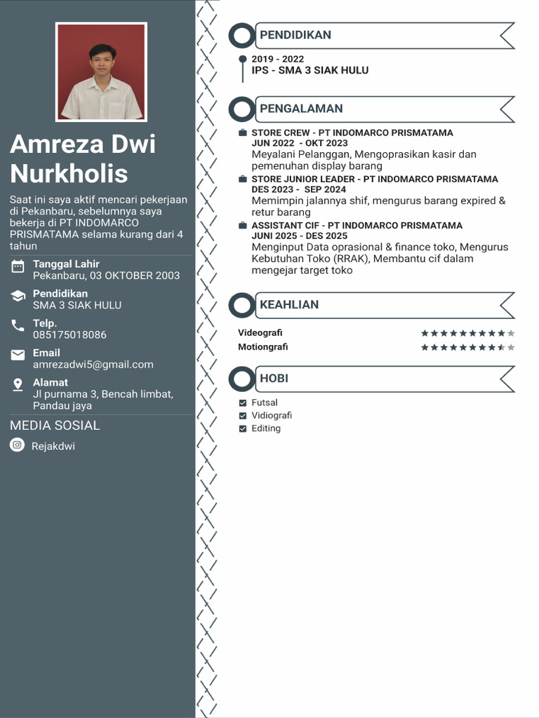 CV Rejak 2026 | PDF