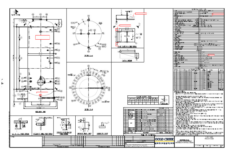 001-GA For Vertical Vessel Rev-A | PDF