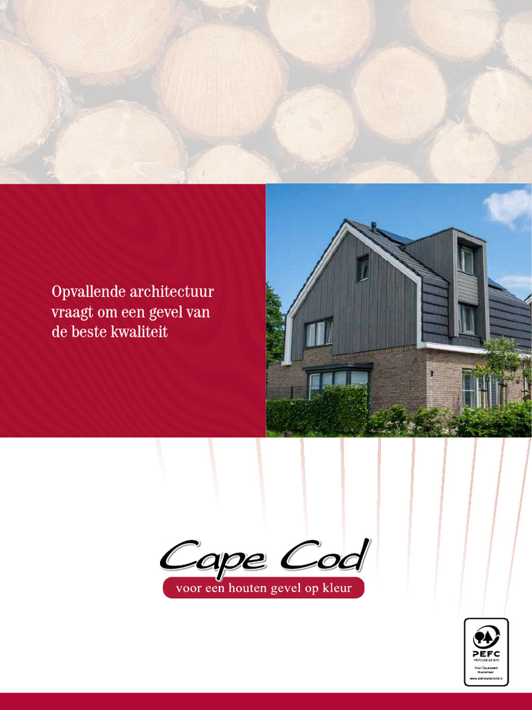Cape Cod I Brochure, Wooden Cladding, Detailing Brochure | PDF