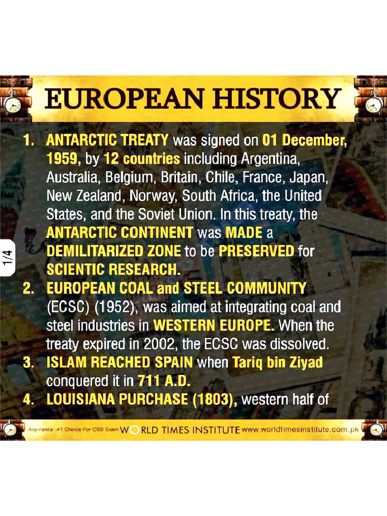 European History | PDF
