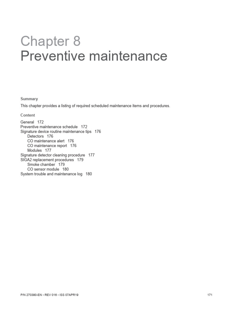 EST3 System Maintenance Manual | PDF | Security Alarm | Sensor