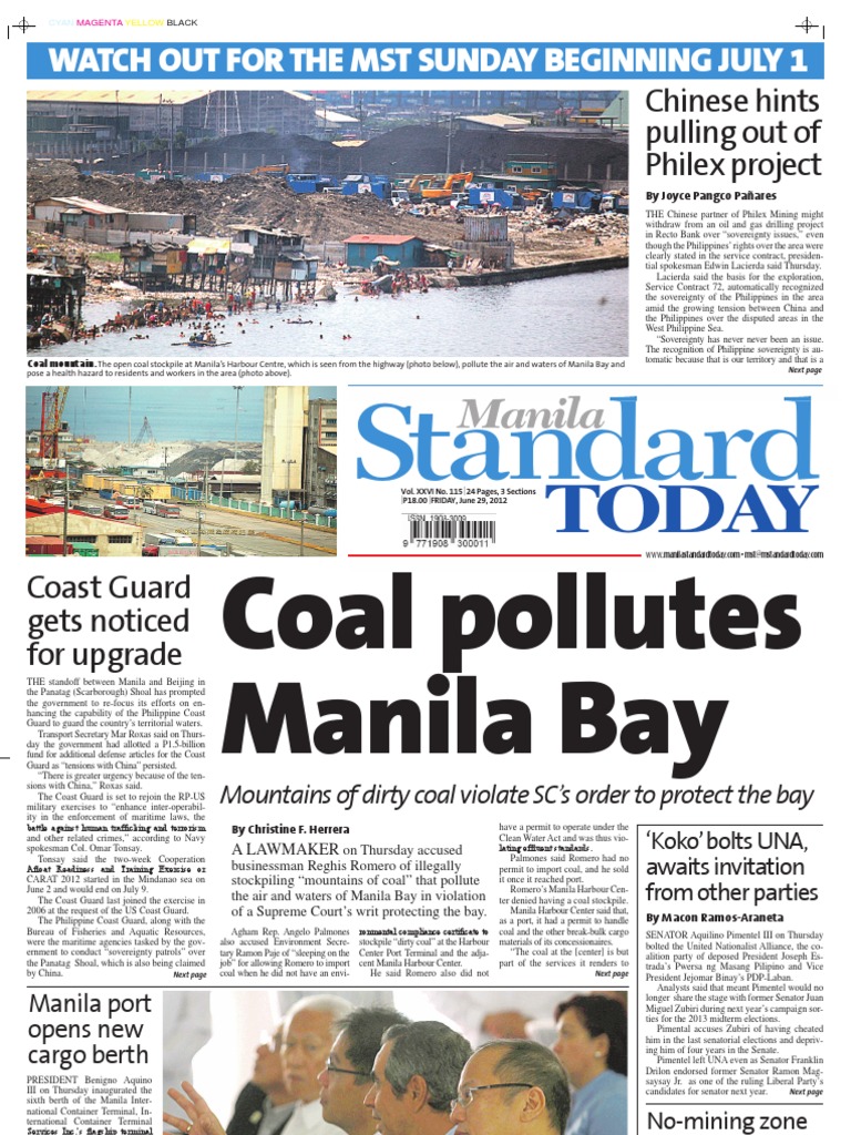 Manila Standard Today - June 29, 2012 Issue | PDF | Government
