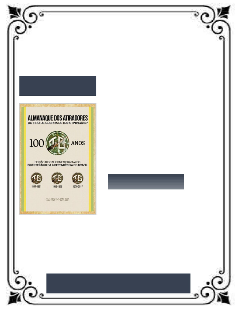 Almanaque do Tiro de Guerra de Itapetininga SP Jefferson Biajone ebook ...