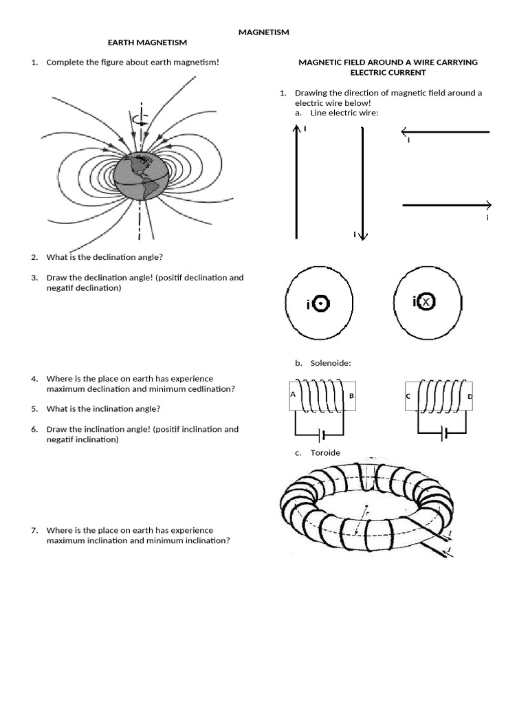 Understanding Earth and Electric Magnetism | PDF
