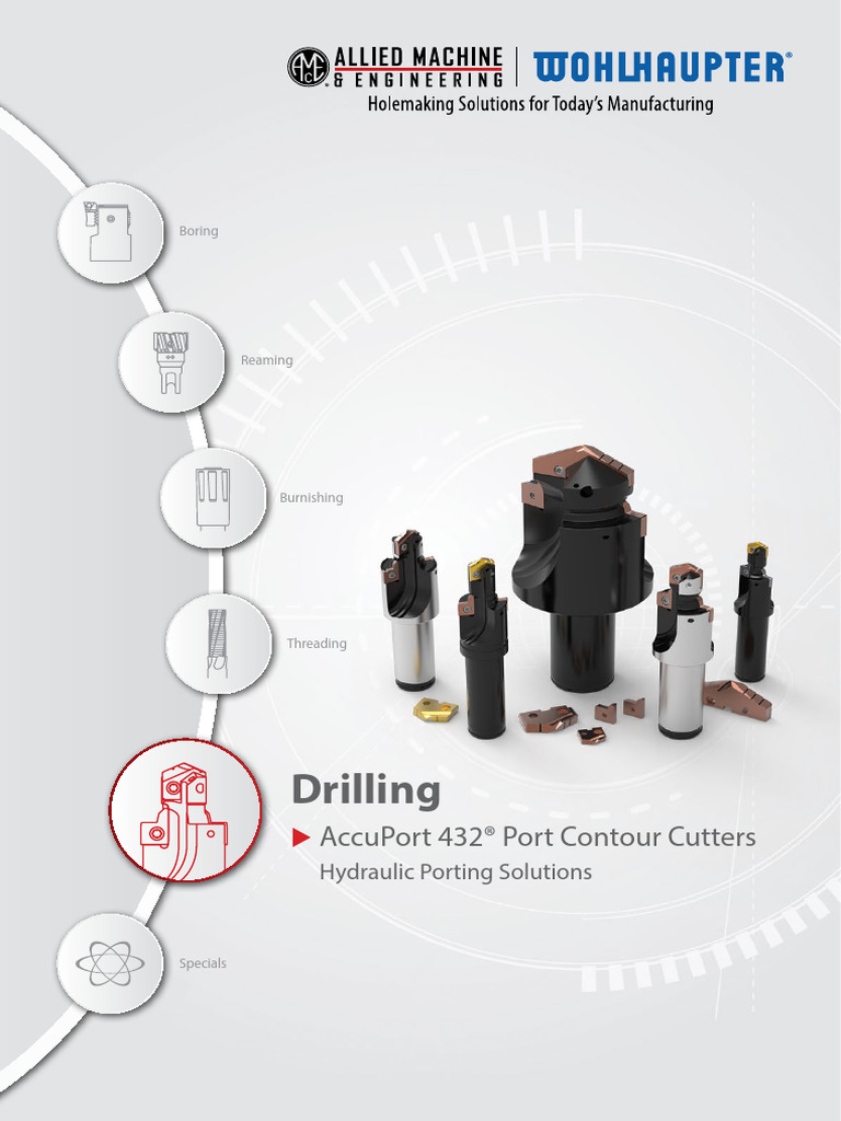 AccuPort 432® Hydraulic Port Cutters | PDF | Steel | Alloy