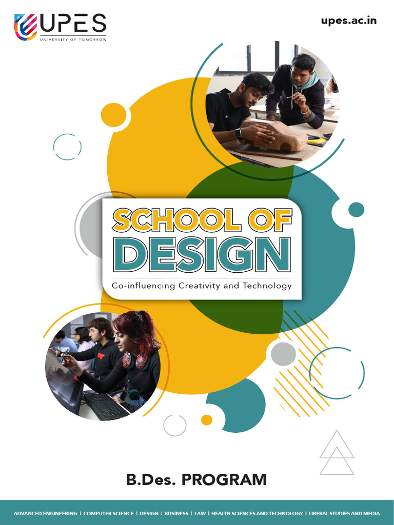 UPES B.Des. Program Booklet - 2025 | PDF | Loans | Student Loan
