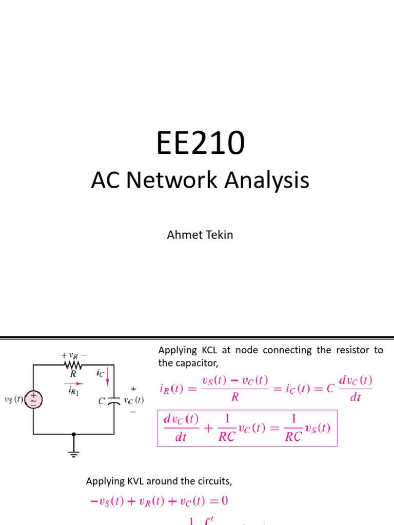Chapter8 AC Phasor Analysis | PDF | Electrical Impedance | Network ...