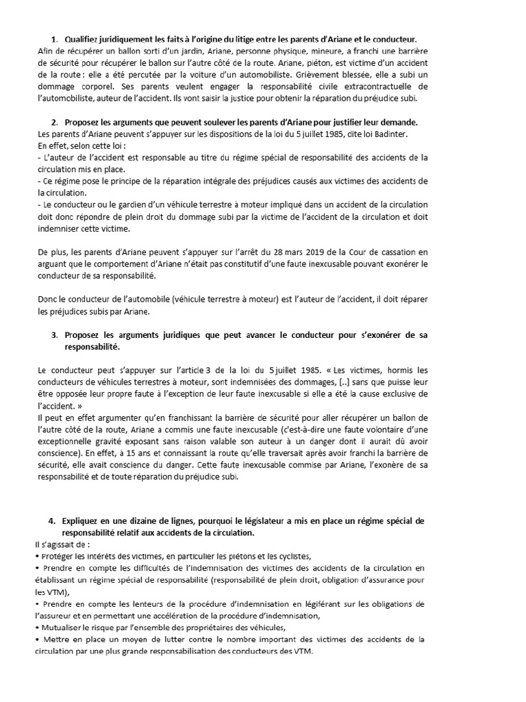 corrigé thème 6 | PDF