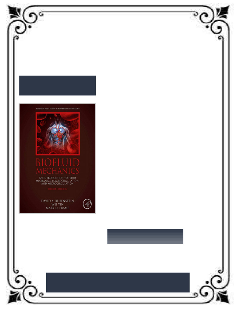 (Ebook PDF) Biofluid Mechanics An Introduction to Fluid Mechanics ...