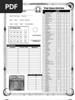 ShadowDark Character Sheet Fillable-1 | PDF