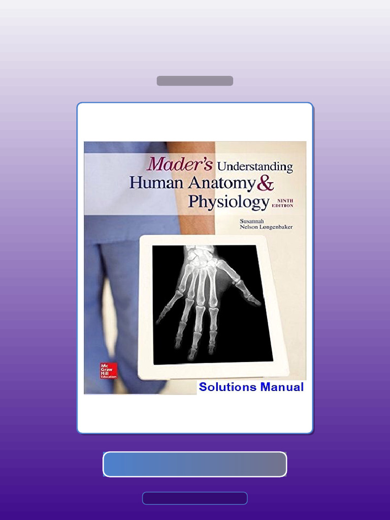 Test Bank for Maders Understanding Human Anatomy and Physiology 9th ...