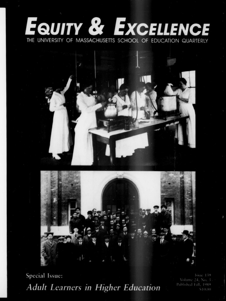 Equity & Excellence Fall 1989- Vol 24 Iss 3 -- ( WeLib.org ) | PDF