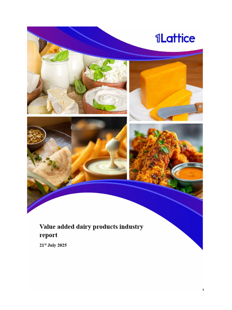 Industry Report Milky Mist | PDF | Milk | Diet (Nutrition)