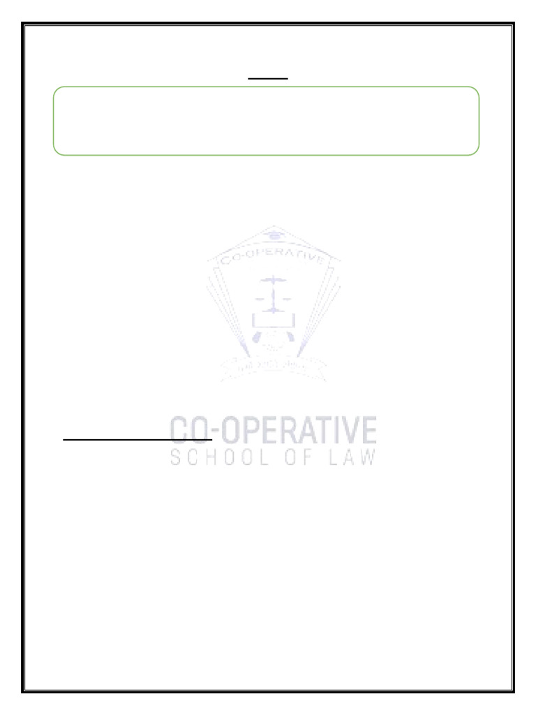 Unit 1 | PDF | Administrative Law | Rule Of Law