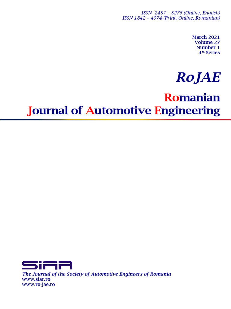 RoJAE-27_1 | PDF | Reynolds Number | Fluid Dynamics