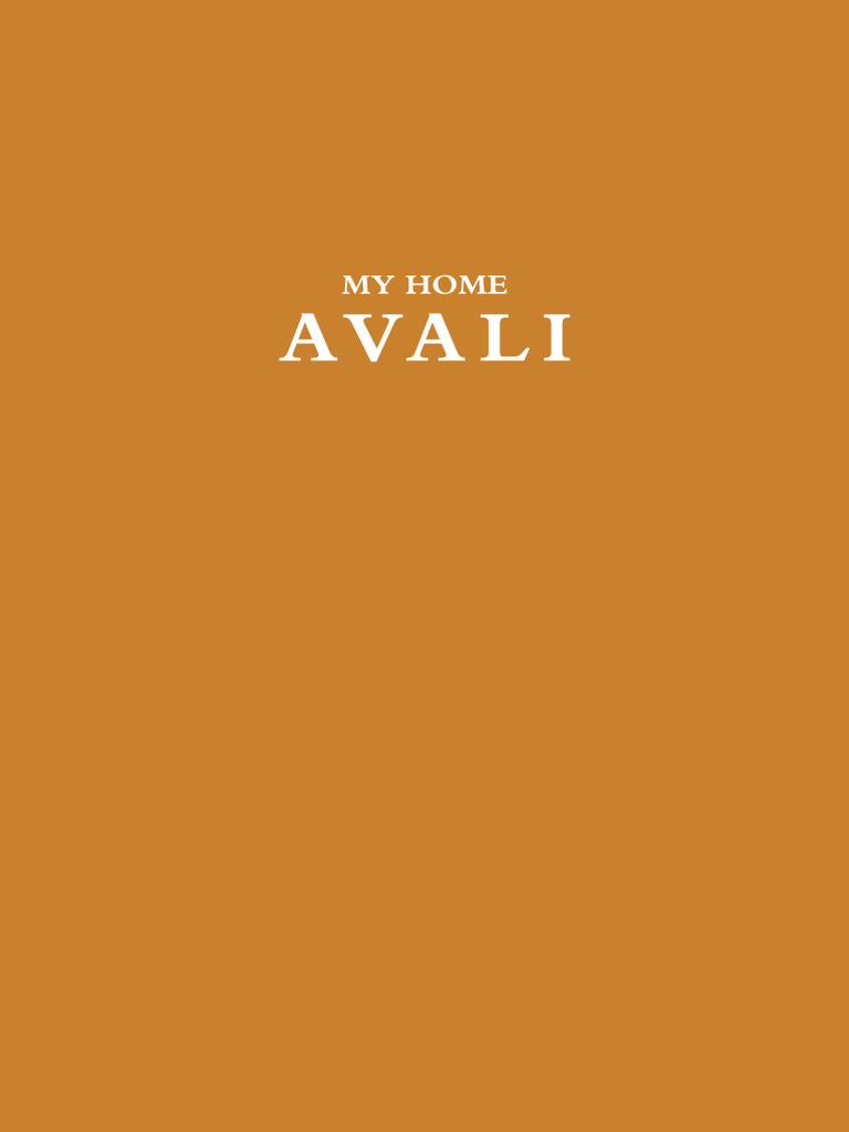 My Home Avali Floor Plans | PDF