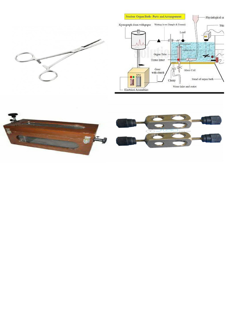 Pharmacology Instruments Image.. | PDF