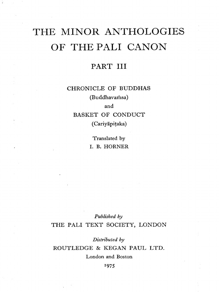 the_minor_anthologies_of_the_pali_canon_part_3_chronicle_of | PDF