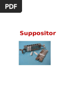 Suppository Calculations and Displacement Values | PDF | Zinc | Gram