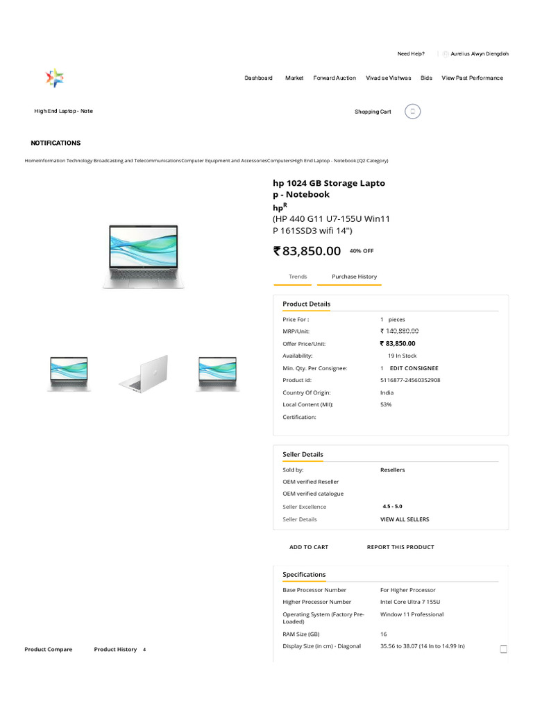High-End Laptop Specifications & Pricing | PDF | Laptop | Operating System